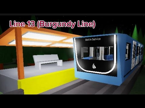 Line 13 (Burgundy Line) Bronze Valley - Greenpoint Street Angulan ...