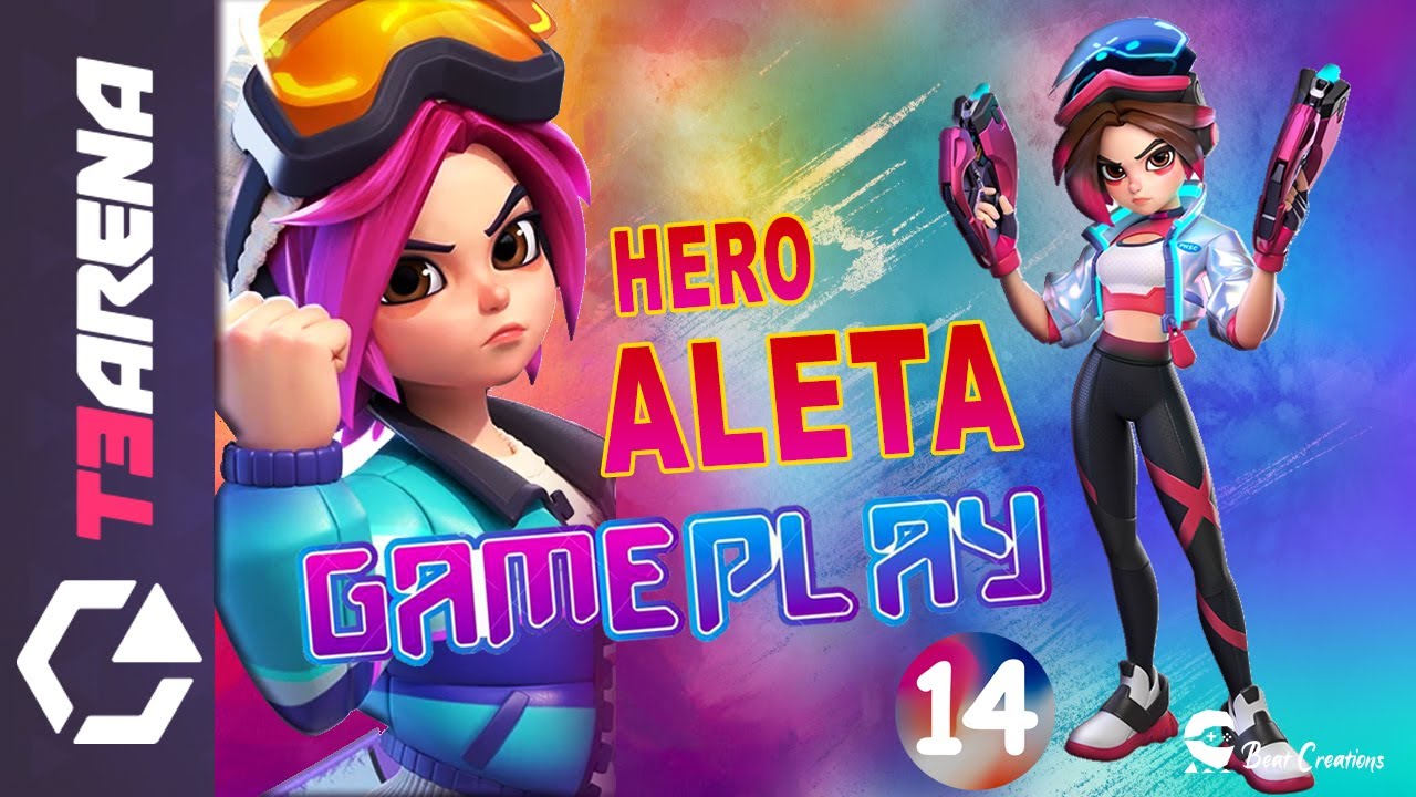 T3 Arena - Hero Aleta gameplay - YouTube
