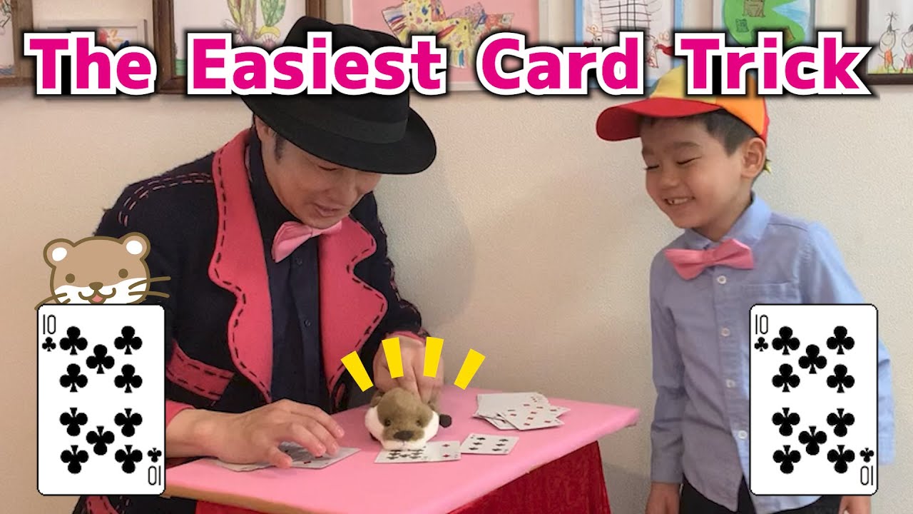 The world easiest card trick- EASY Magic Tricks Kids Can Do - Magic ...