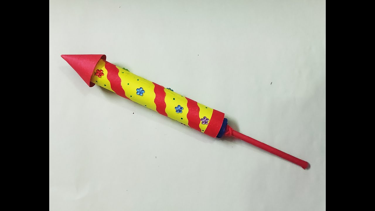 DIY Paper pichkari | holi craft | how to make a pichkari | pichkari ...