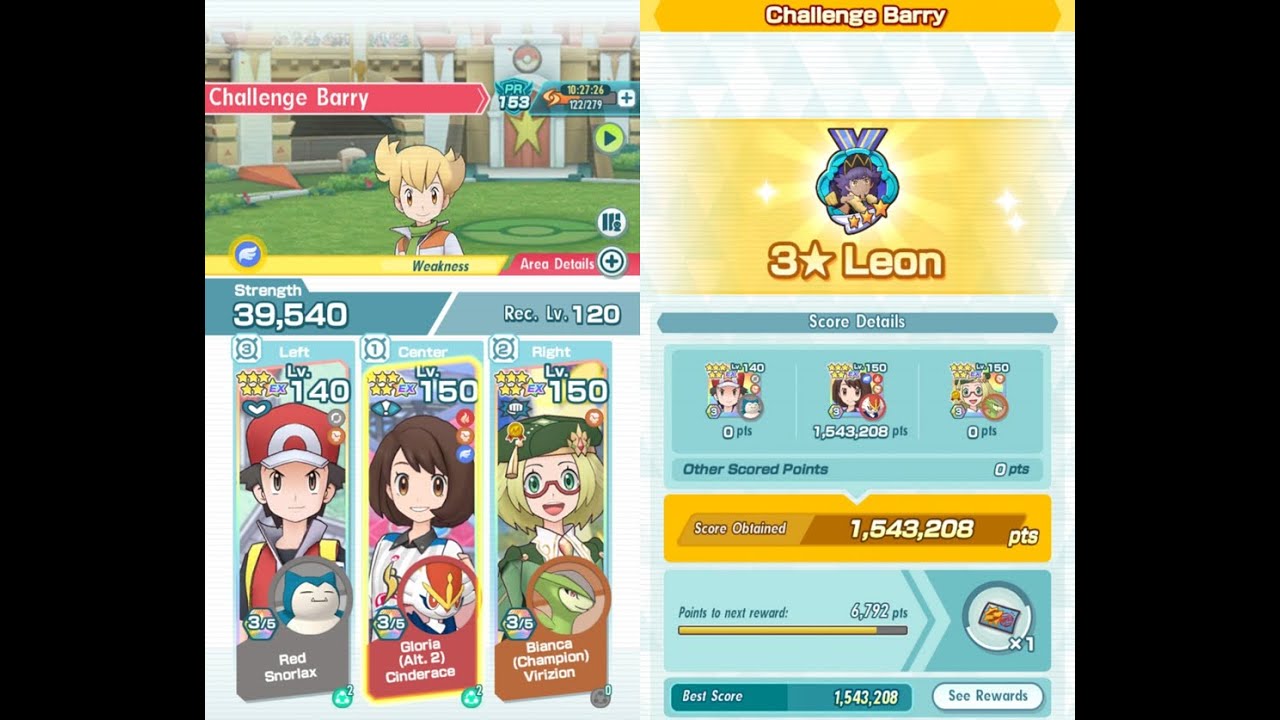 1,543,208 points in Flying Single Target Damage Challenge [Pokémon ...