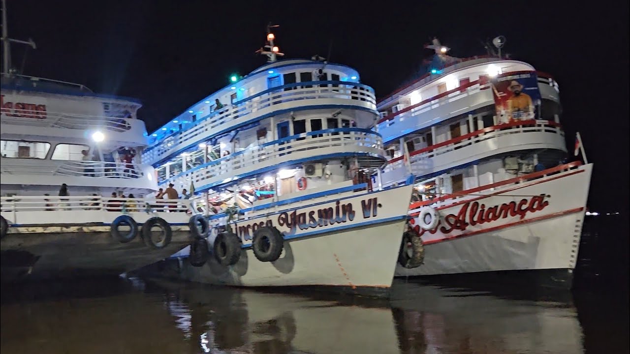 BARCOS QUE VAO PARA O FESTIVAL DE PARINTINS - YouTube