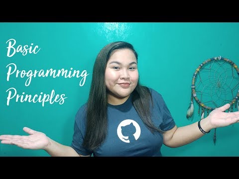 vlog[1] = "Basic Programming Principles"; - YouTube
