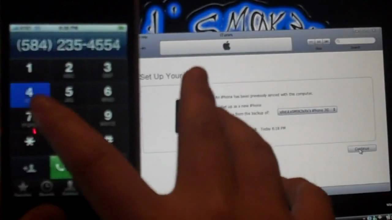 iPhone OS 3.0 Beta: Step 2: Downgrade to from OS 3.0 to OS 2.0, 2.1, 2. ...