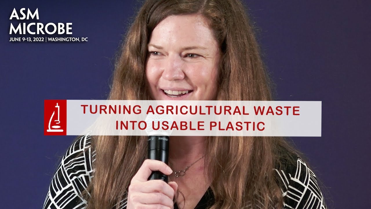 Turning Agricultural Waste into Usable Plastic - YouTube