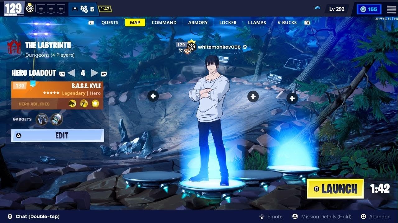 Fortnite STW Dungeon the Labyrinth 140+ Clear - YouTube