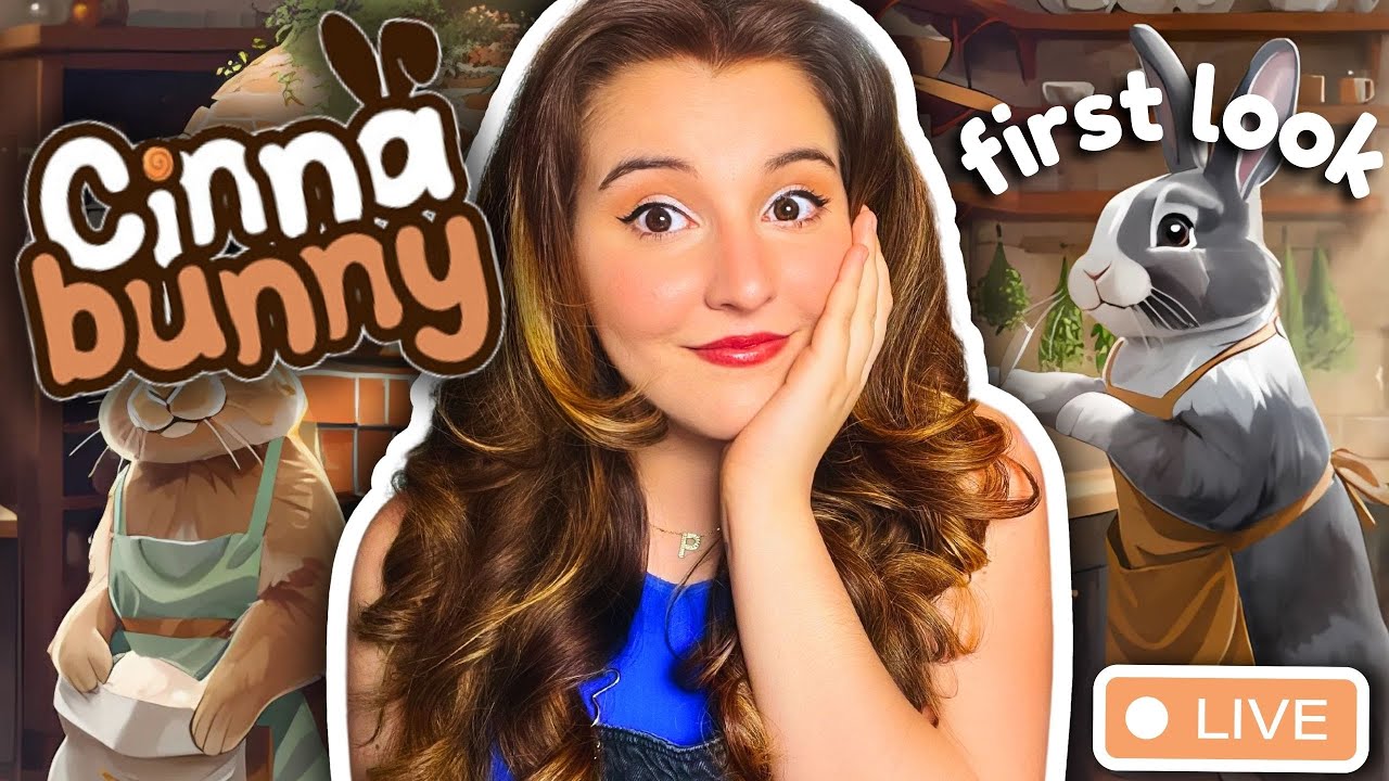 FIRST LOOK at CINNABUNNY: a COZY Bunny Farming / Baking Sim 🐇🌱 - YouTube