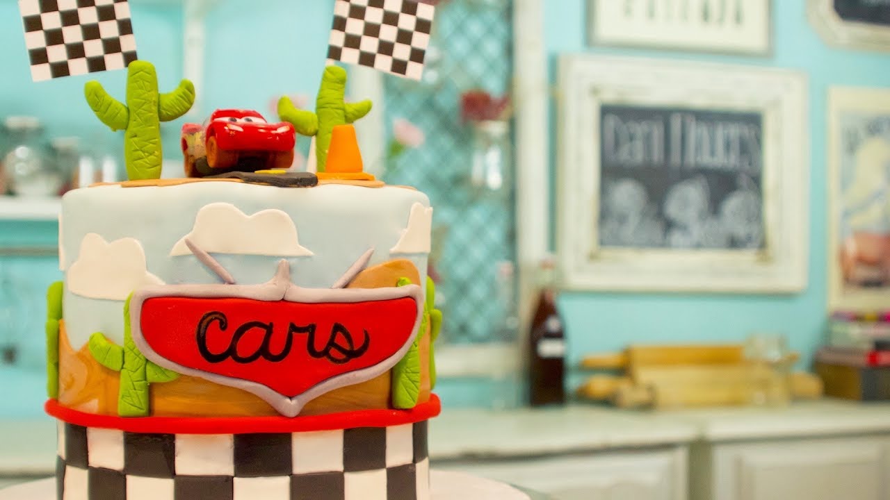 PASTEL CARS - CARS CAKE con BAKING DAY!/ DANI FLOWERS - YouTube