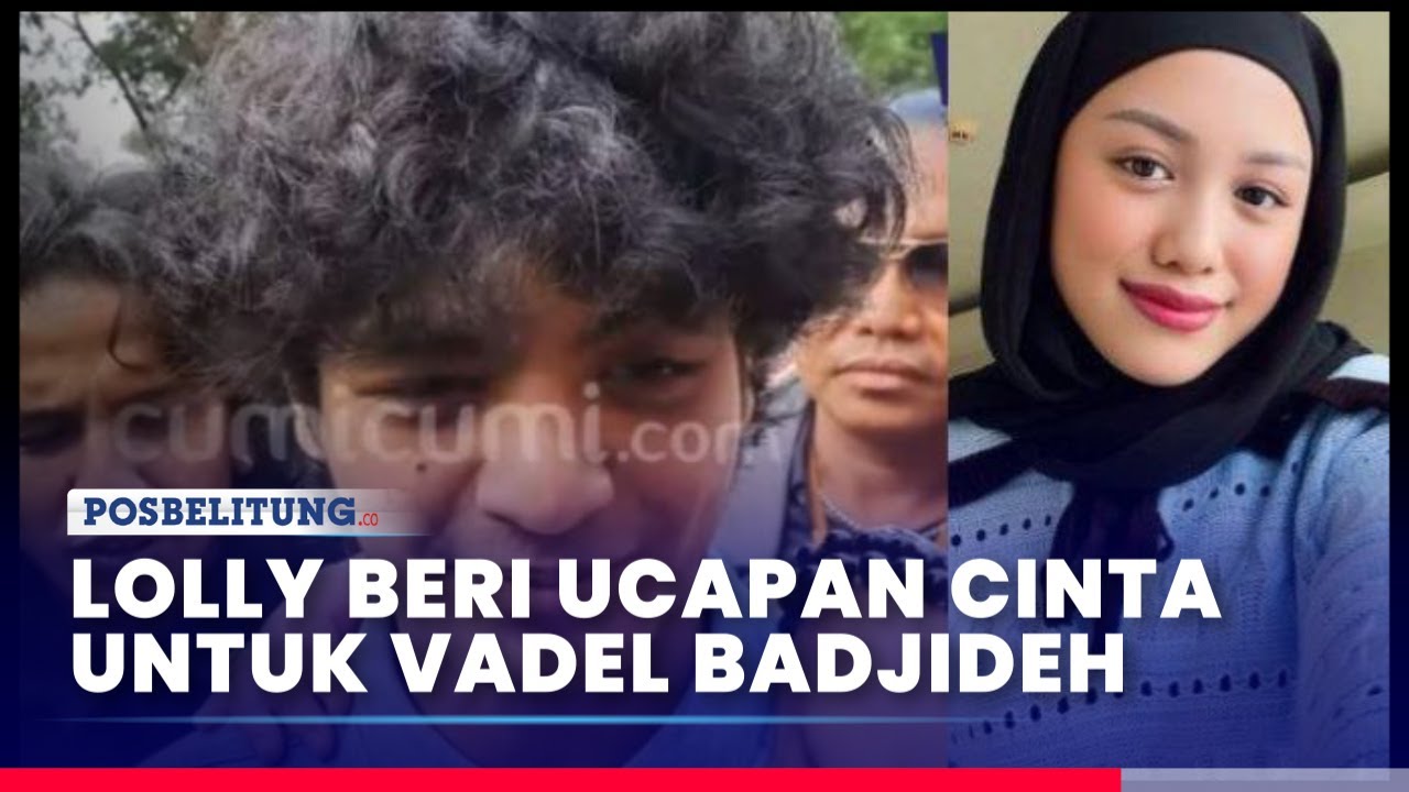 Lolly Tampil Perdana di Publik, Beri Ucapan Cinta untuk Vadel Badjideh - YouTube