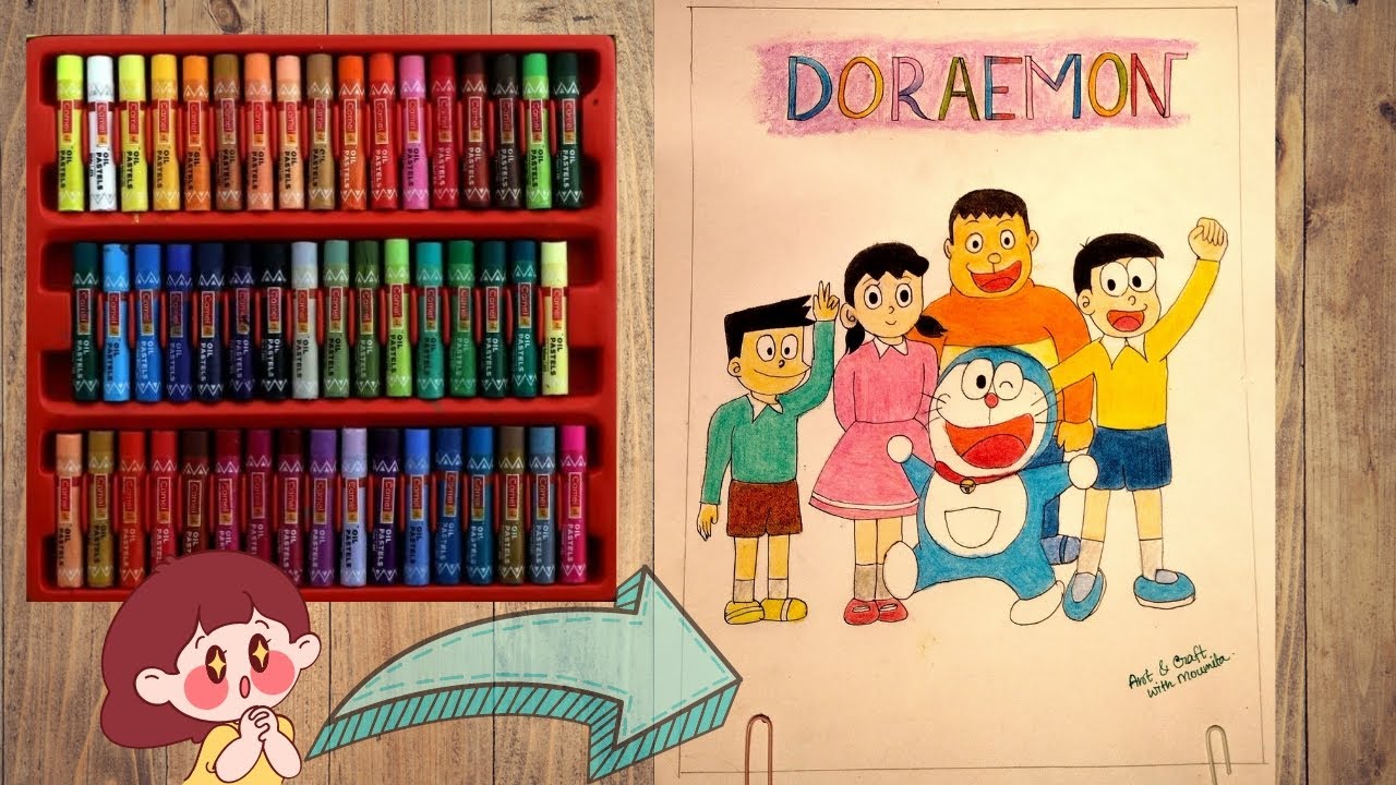 How to draw Doraemon and his friends ।। Doraemon and his friends ...