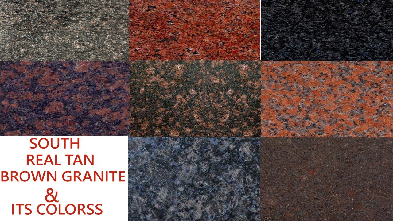 Tan Brown Granite Colors