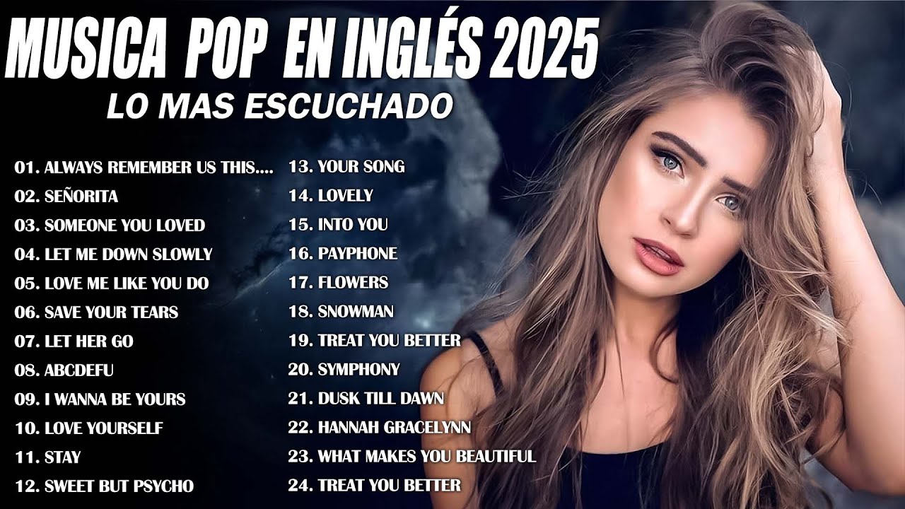 Musica En Inglés 2025 Lo Mas Escuchado 💙Musica en Ingles 202 Lo Mas ...