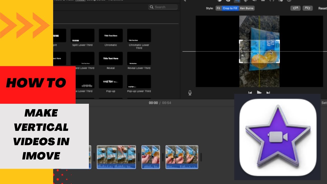 How to Make Vertical Videos in iMovie for YouTube Shorts - YouTube