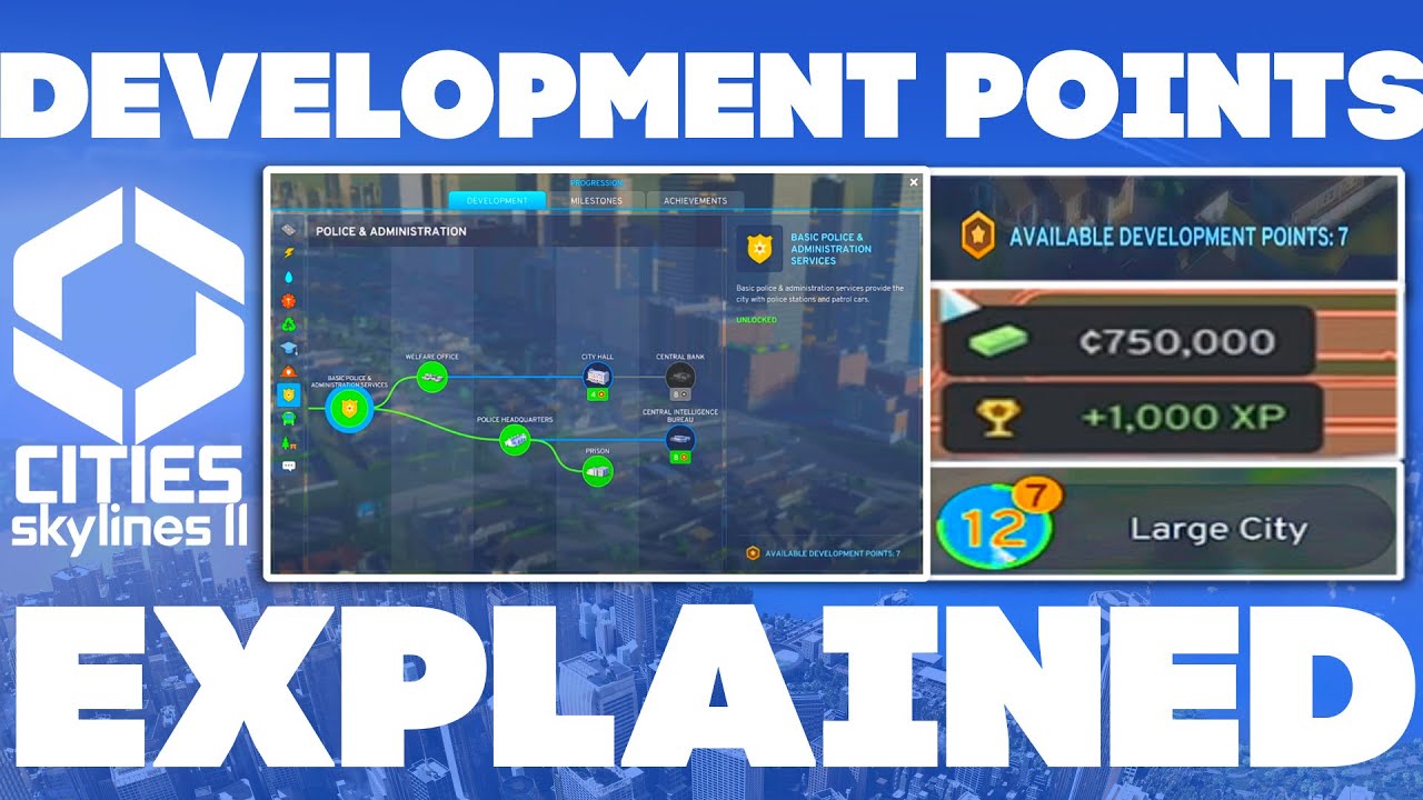 WHAT ARE DEVELOPMENT POINTS? Cities Skylines 2 EXPLAINED - YouTube