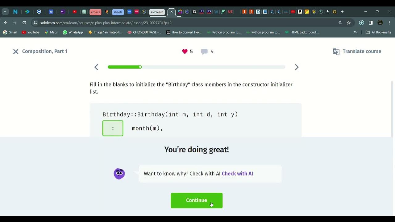 15 Composition, Part 1 | C++ intermediate | Sololearn - YouTube