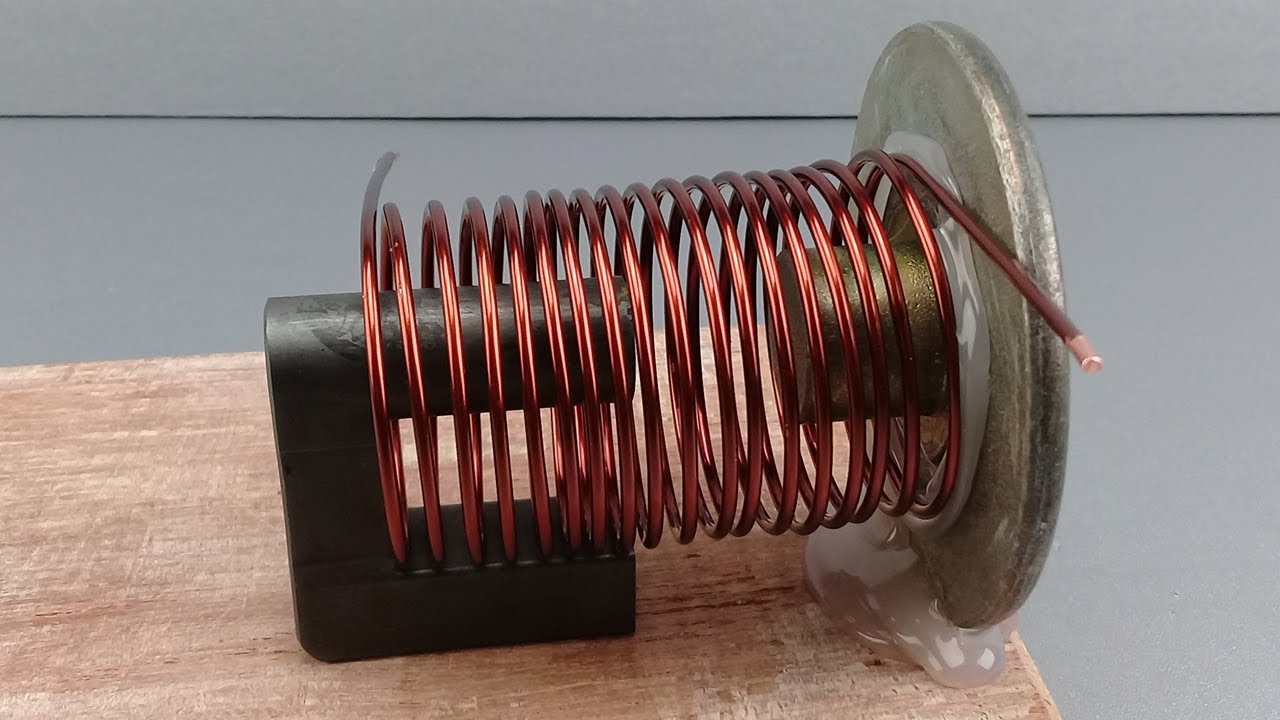 how to make free energy generator with big copper wire and magnet use ...