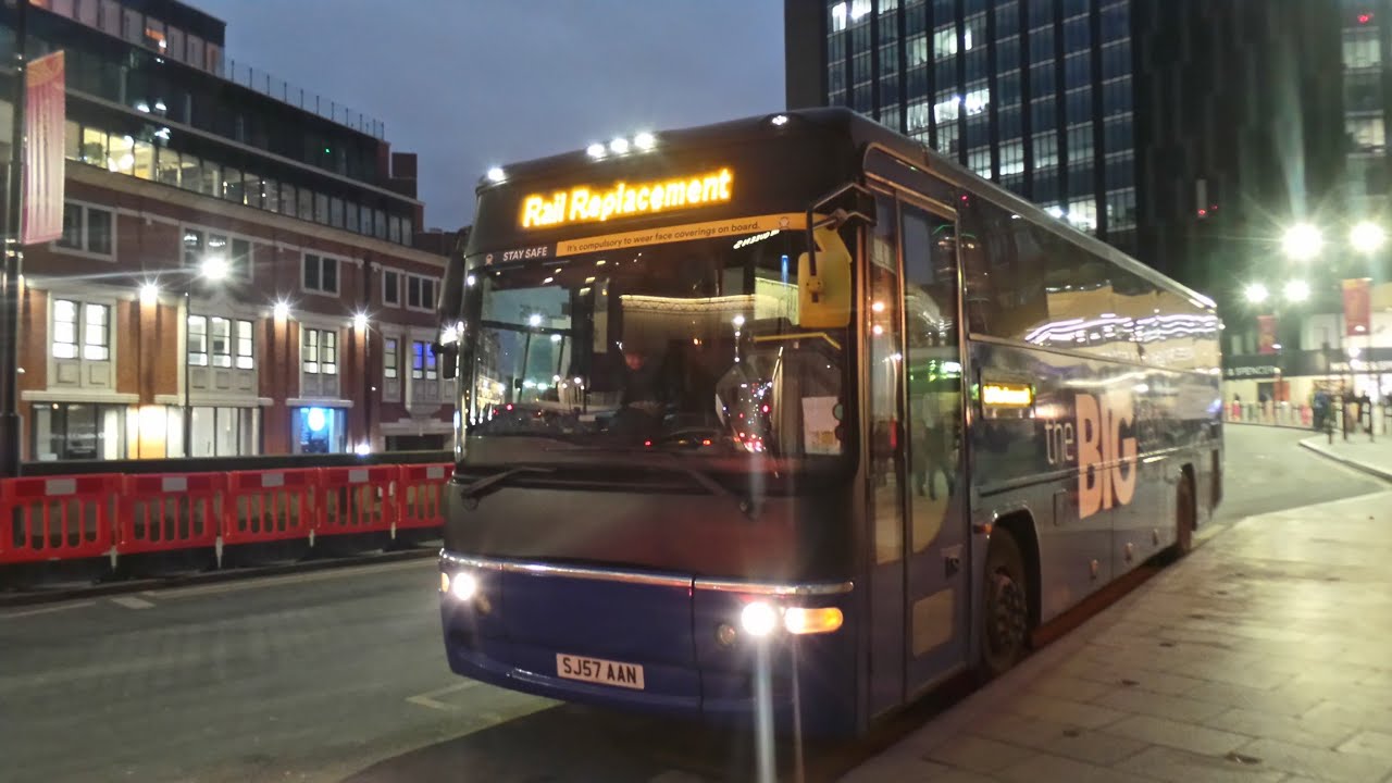 The Big Coach Company Volvo B7R Plaxton Profile SJ57 AAN - YouTube