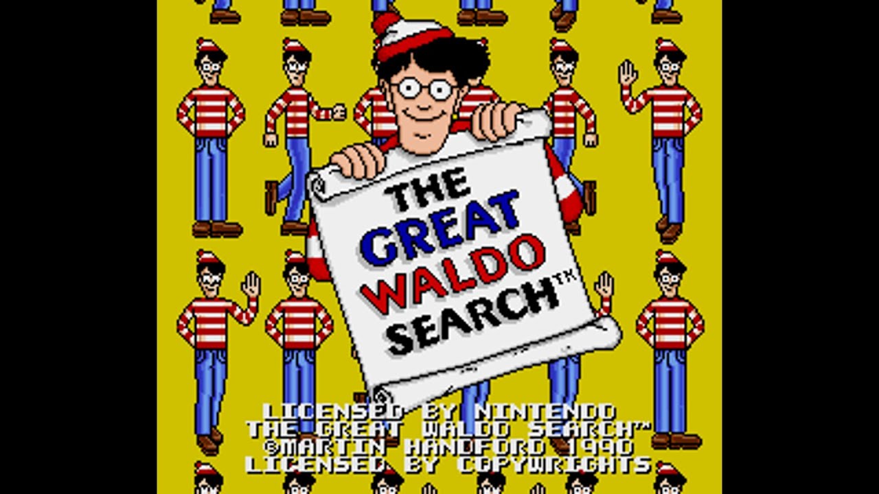 The Great Waldo Search [USA] (Super Nintendo) - (Opening & Demo Loop ...