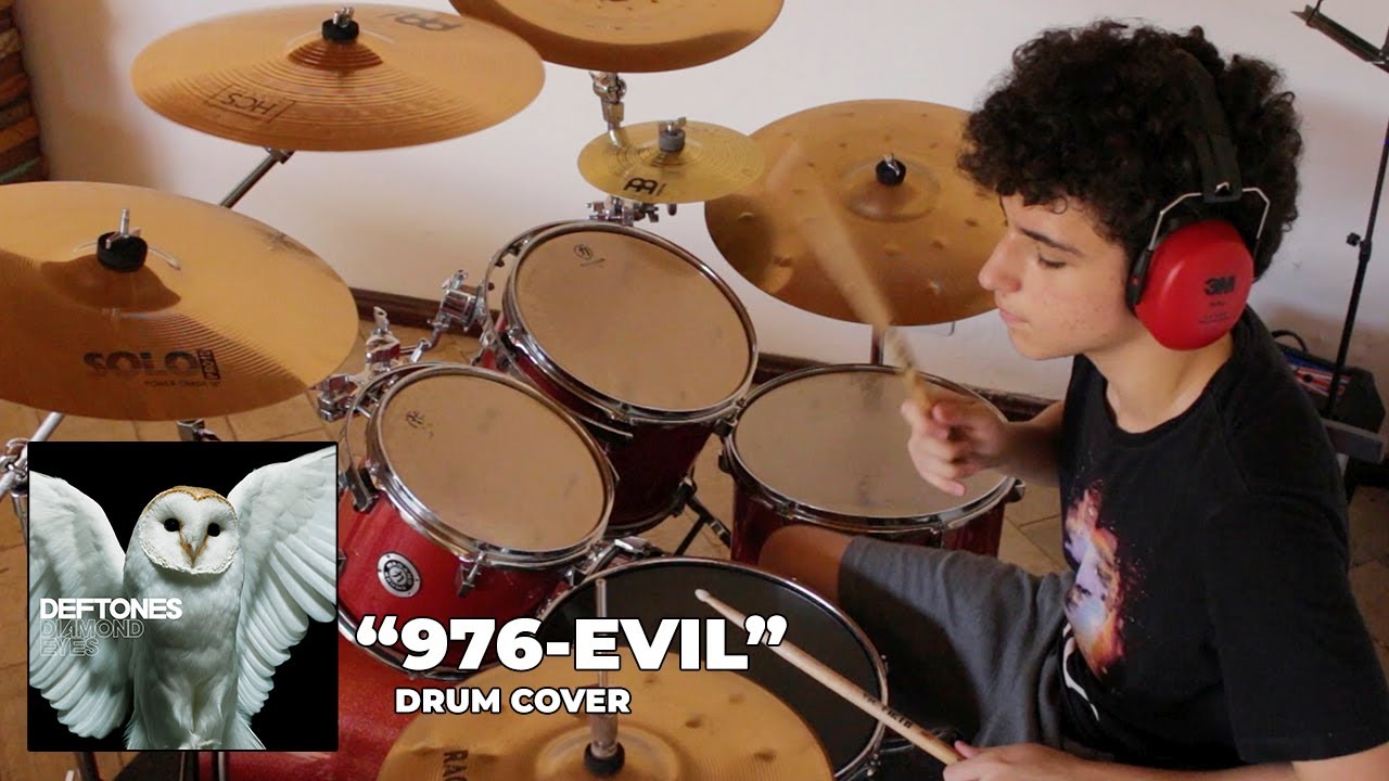Deftones - 976-EVIL // Drum Cover - YouTube