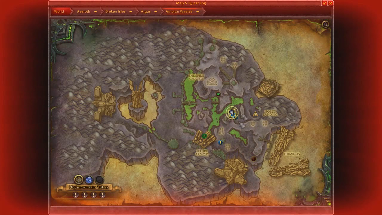 WoW Legion : ARGUS WorlD Quest - Varga - YouTube