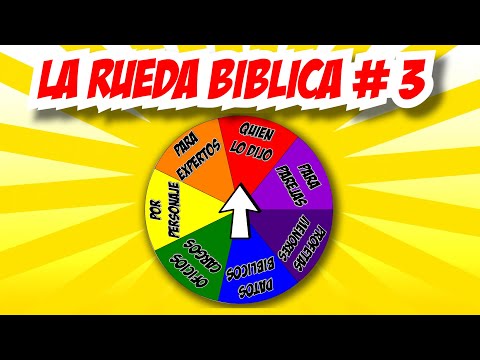 JUEGO DE LA RUEDA BIBLICA #3 / MAS DE 150 PREGUNTAS
