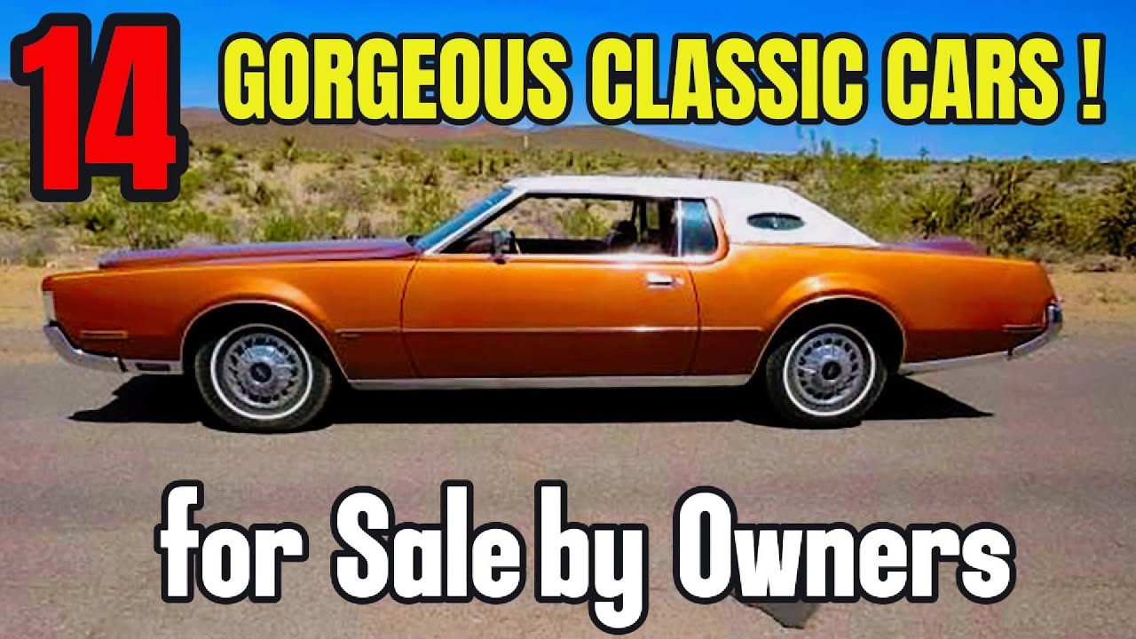 14 Gorgeous Classic Cars for Sale by Owner – Craigslist Finds! - YouTube