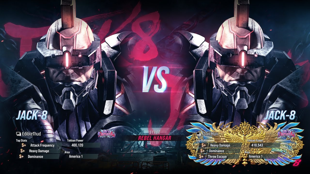 Anakin | ToxicMan (Jack-8) vs EdibleThud (Jack-8) | Tekken 8 Replay ...
