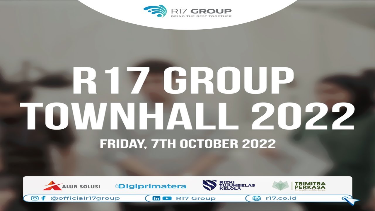 R17 GROUP TOWNHALL MEETING 2022 - YouTube