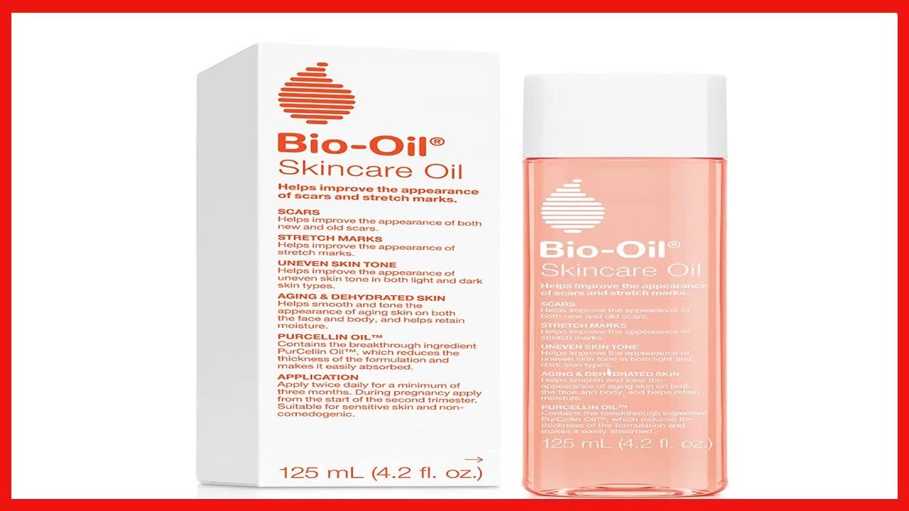 Bio-Oil Skincare Body Oil, Serum for Scars and Stretchmarks, Face and ...