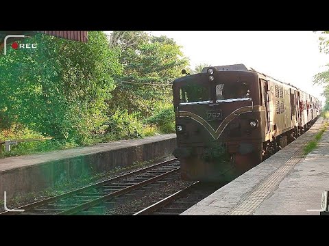 kandy express train passing yagoda railway station | Class m5 diesel ...