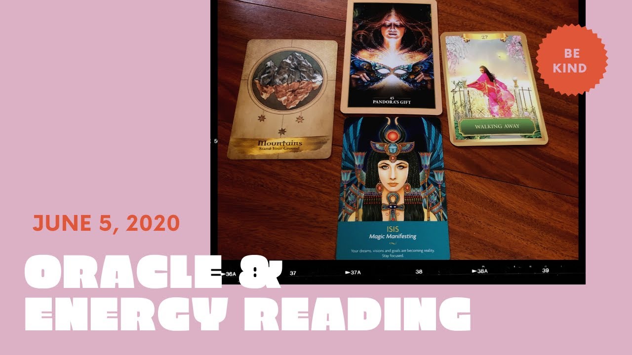 Oracle & Energy Reading June 5, 2020 - YouTube