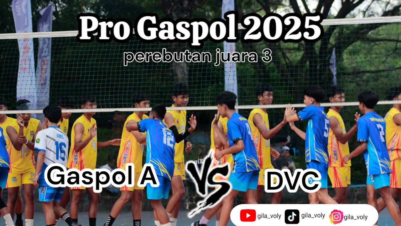 🔴LIVE perebutan juara 3 Pro Gaspol ku2009 ‼️ Gaspol VS DVC B - YouTube
