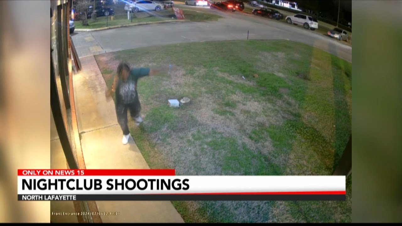 Camera near Lafayette nightclub captures video of people running for ...