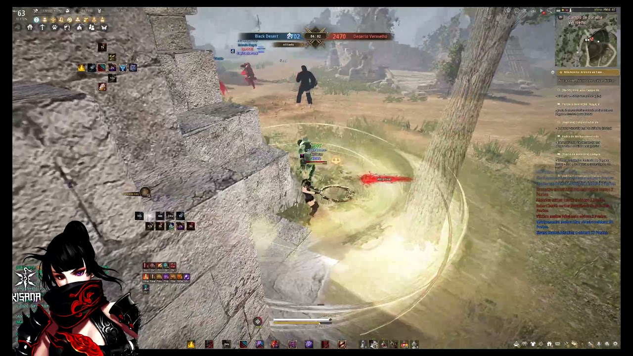 【Kisana】Black Desert SA Kunoichi AWK PVP Montage 25#【 BDO Kuno AWK 】 - YouTube