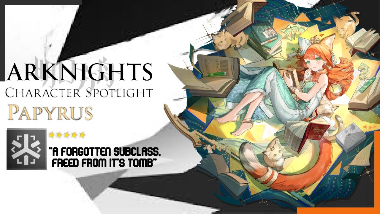 It Only took Two Years | Arknights Operator Review #13 Papyrus - YouTube