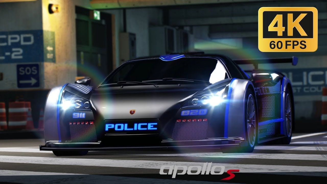 Gumpert Apollo S Police Car/Need for Speed Hot Pursuit Remastered - YouTube