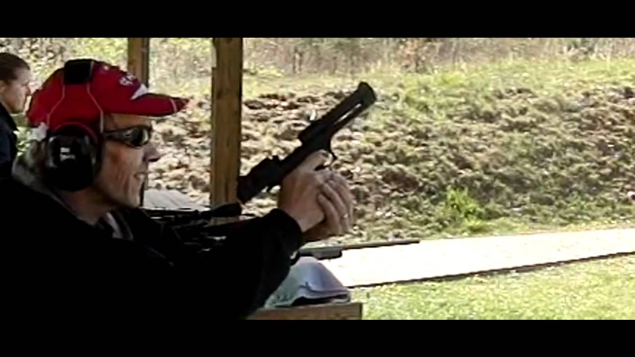 desert eagle fail slow mo - YouTube
