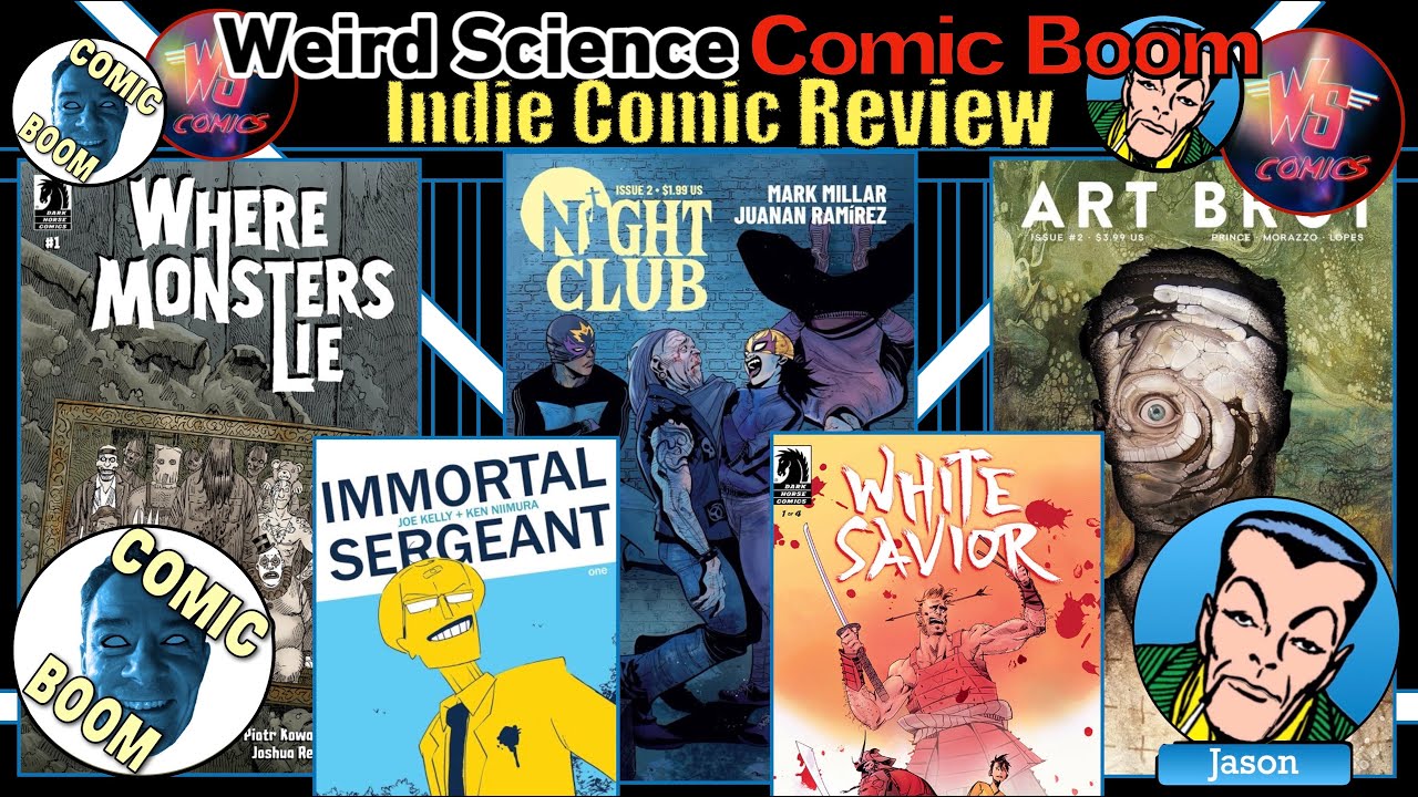 Indie Comic Review- Art Brut 2, Night Club 2, White Saviour & Immortal ...