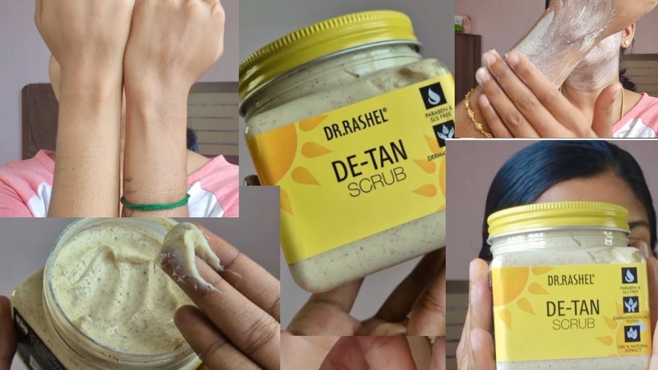 Dr. Rashels DE TAN face & body Scrub worth?? or Not?? #dtan #bodyscrub ...