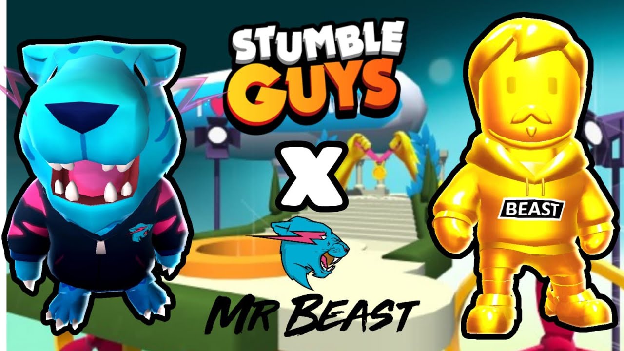 ¡Colaboración STUMBLE GUYS X MR BEAST! #StumbleGuysxMrBeast | RmzGames ...