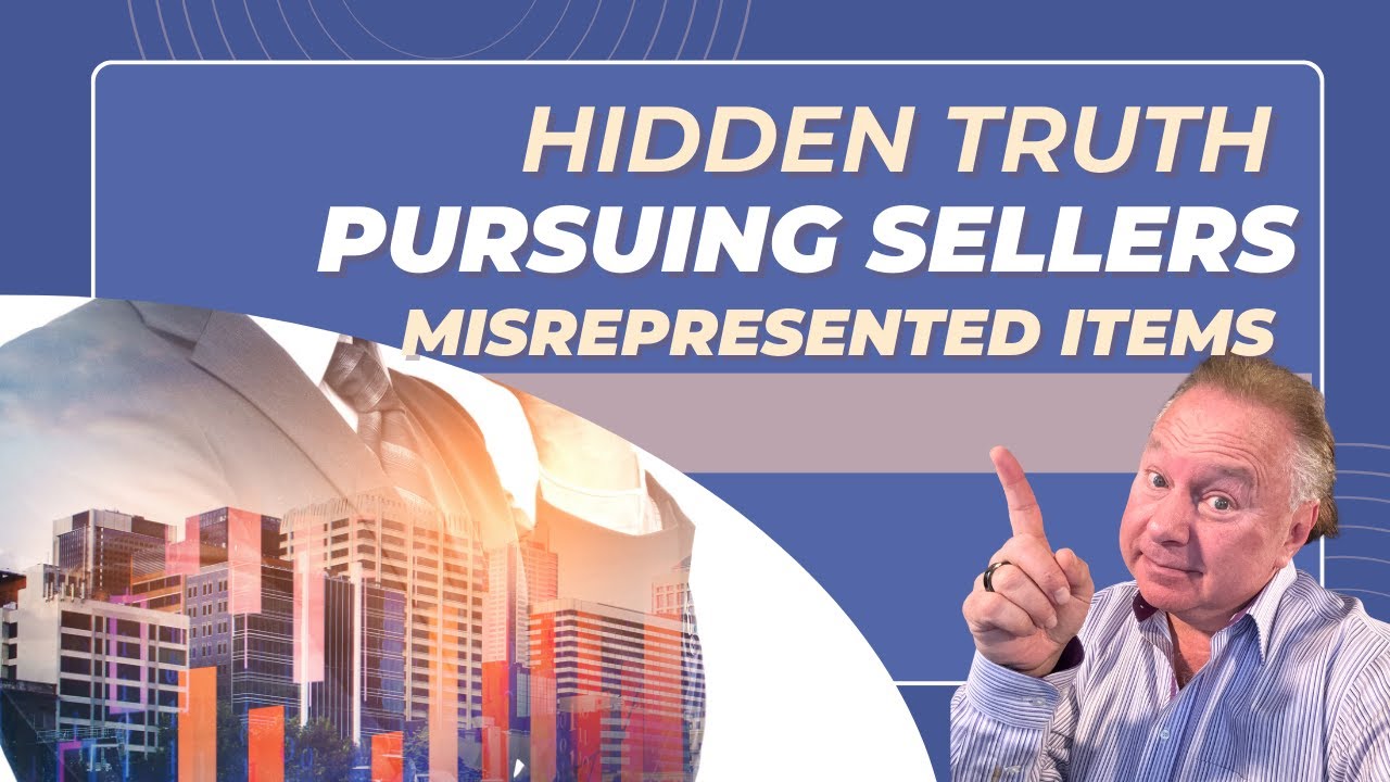 The Hidden Truth: Pursuing Home Sellers for Misrepresented Items - YouTube