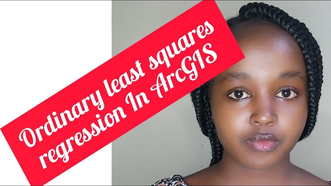 ORDINARY LEAST SQUARES OLS REGRESSION IN ARCGIS USING SPATIAL STATISTICS TOOLS YouTube ORDINARY LEAST SQUARES OLS REGRESSION IN ARCGIS USING SPATIAL STATISTICS TOOLS YouTube