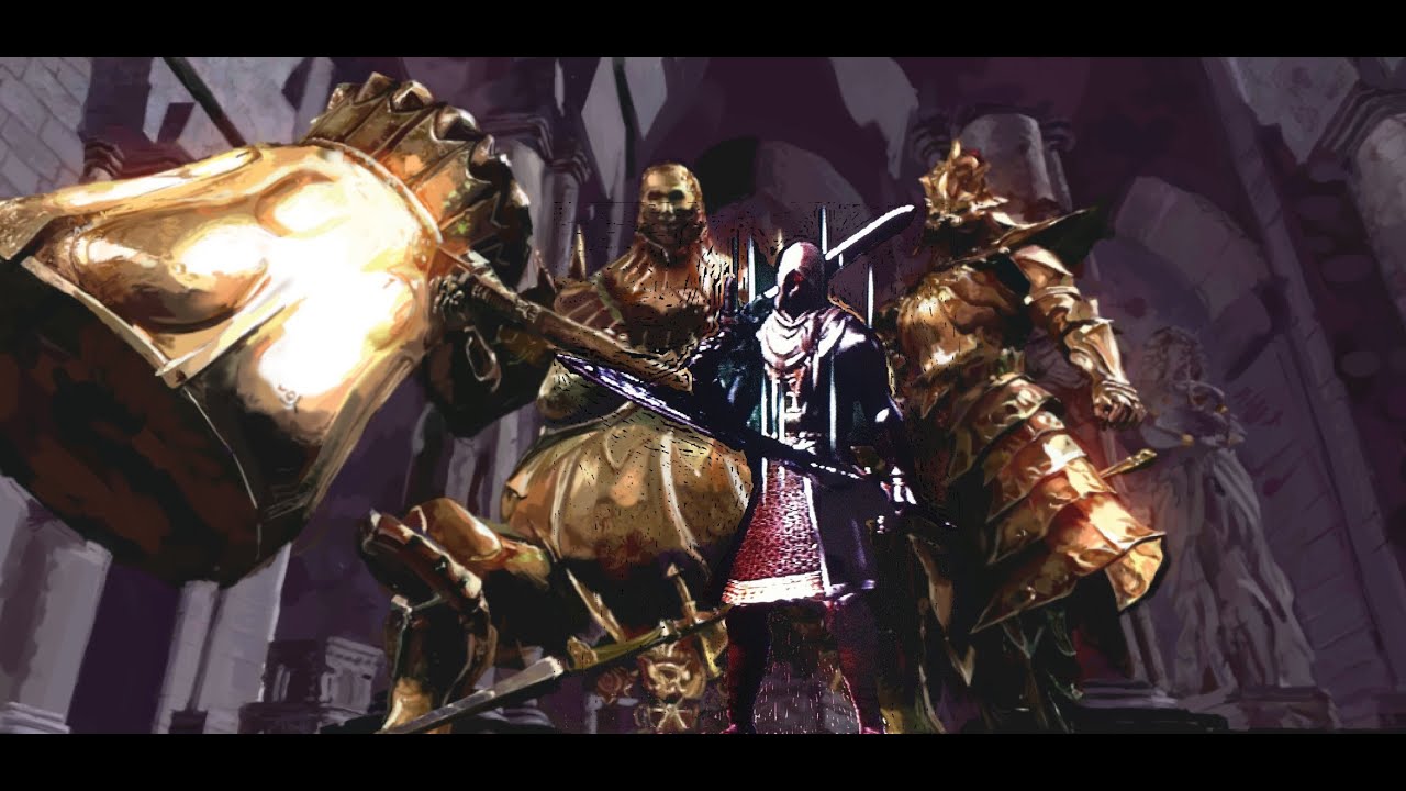 Artorias Greatsword Duel Wielder v s Smough and Ornstine Part 1 - YouTube