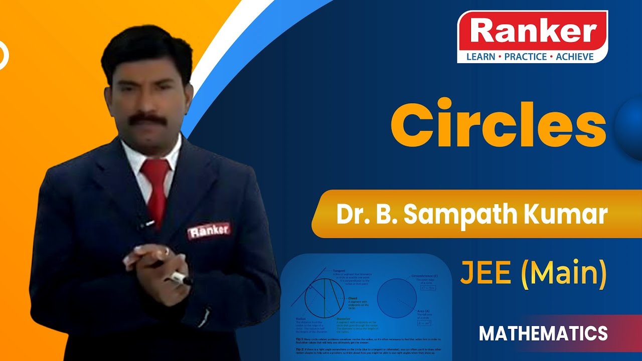 Circles | Mathematics | Dr. B. Sampath Kumar | Online Video Lectures ...