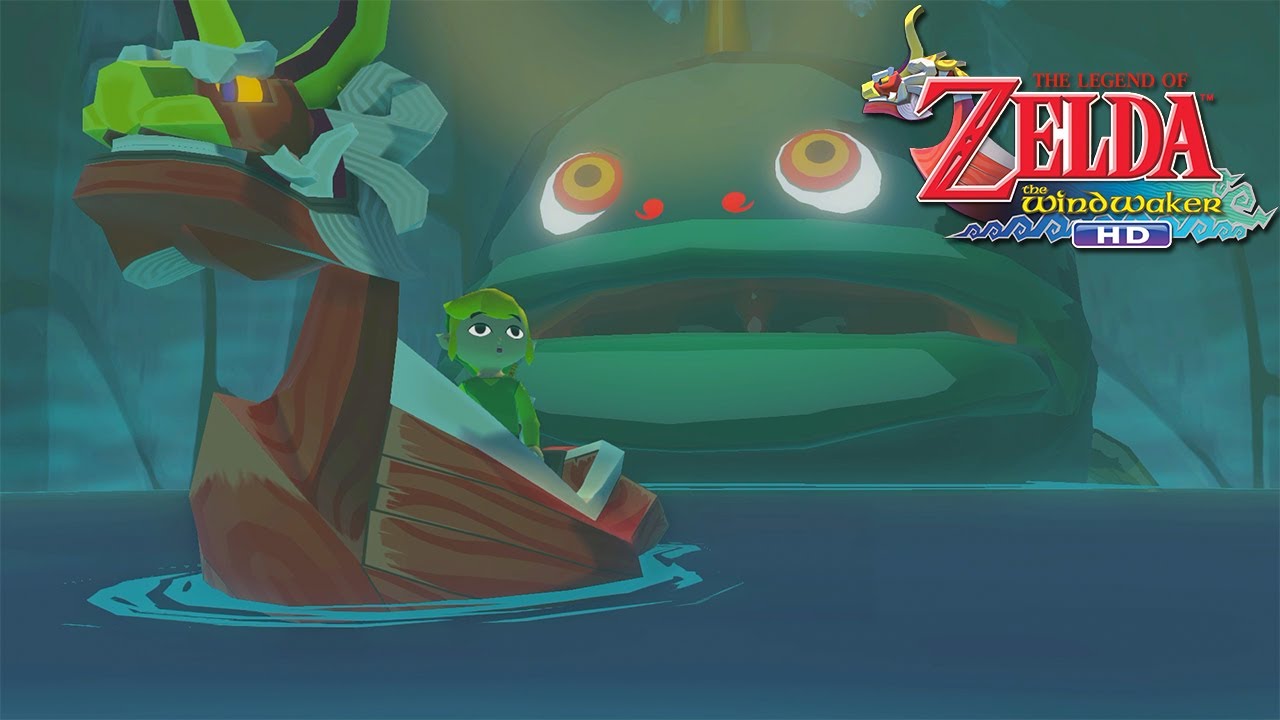BOAT MEETS A BIG FISH - The Legend of Zelda: The Wind Waker - YouTube