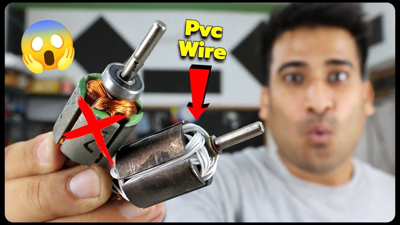 775 Motor Ko Pvc Wire Se Winding Kar Diya 😮 Ummid Nahi Thi Aisa Hoga? 😳 ...