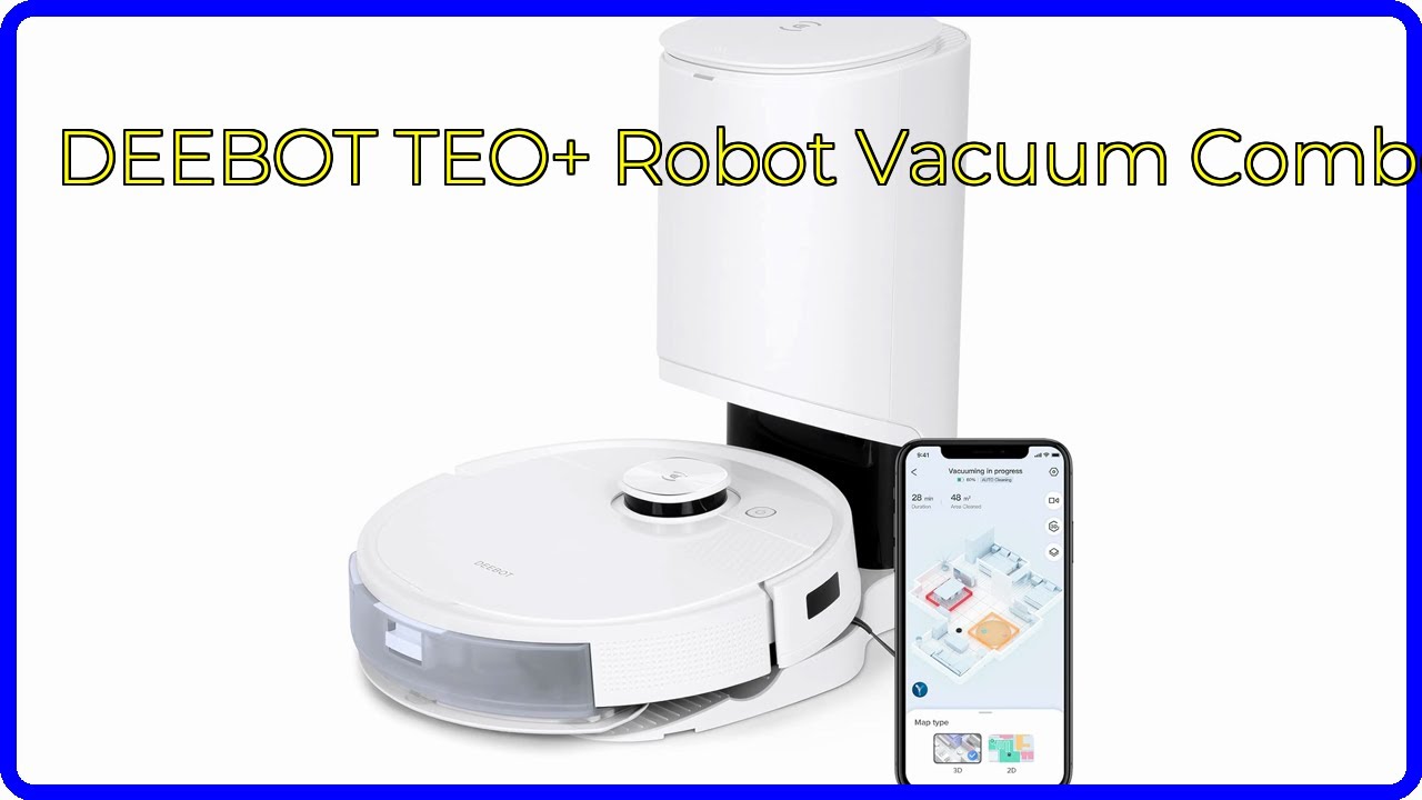 REVIEW (2025): DEEBOT TEO+ Robot Vacuum Combo. ESSENTIAL details. - YouTube