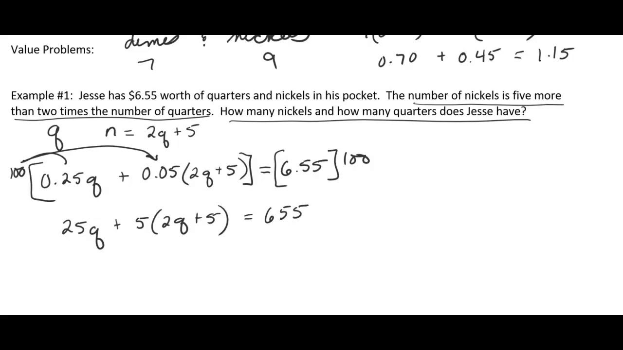 2.4.a Solve Mixture and Uniform Motion Applications - YouTube