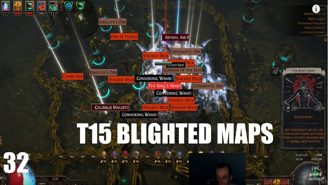 *NEW BUFF* T15 BLIGHTED COVES AND T15 COLONNADE MAP - [Path of Exile] 3 ...