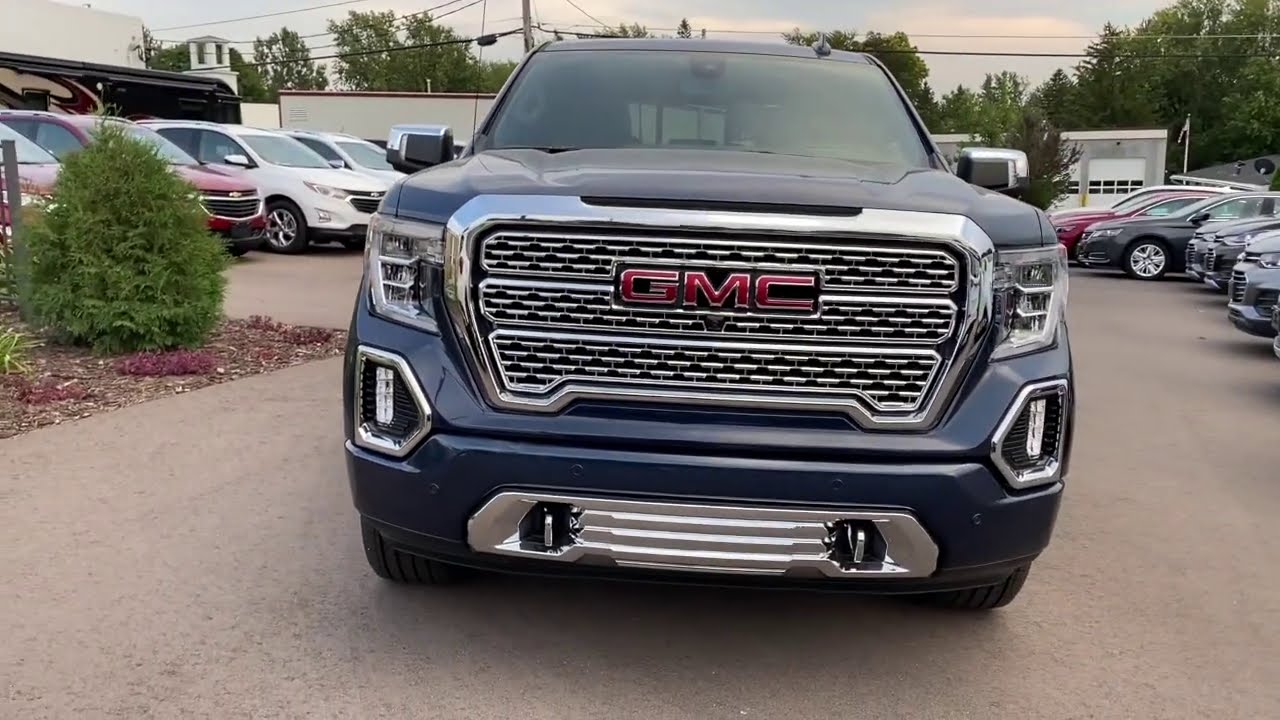 2020 GMC Sierra 1500 Pacific Blue Metallic - YouTube